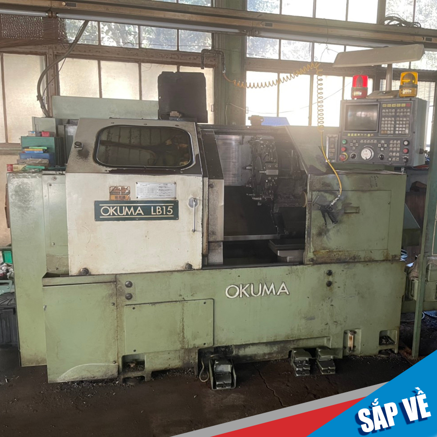 MÁY TIỆN CNC CŨ OKUMA LB15 - Giá rẻ nhất thị trường
