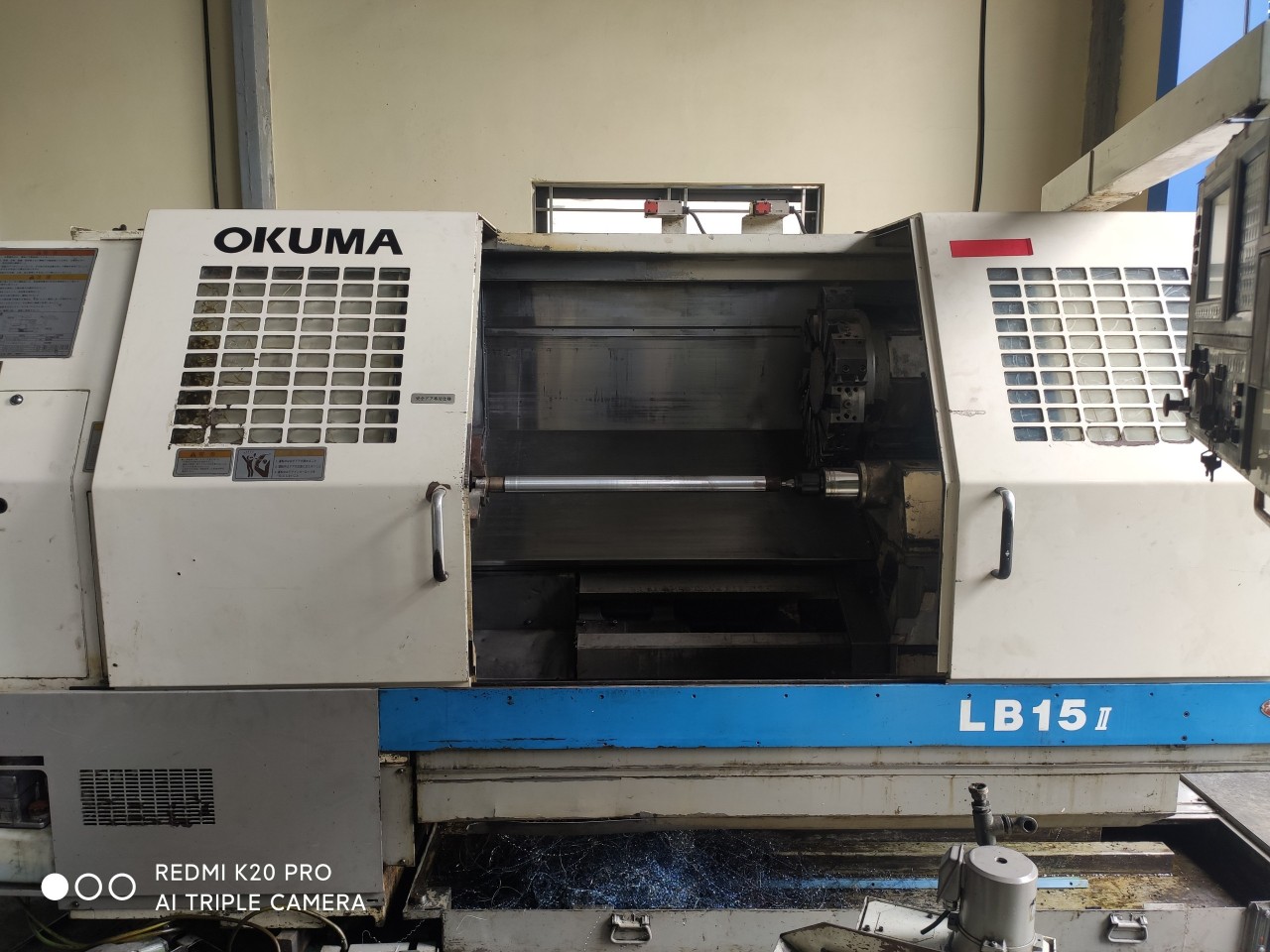 MÁY TIỆN CNC CŨ OKUMA LB15ii - Thế giới Cơ khí chính xác